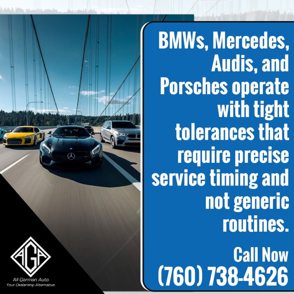 Why Your German Car Needs Factory-Scheduled Service - All German Auto